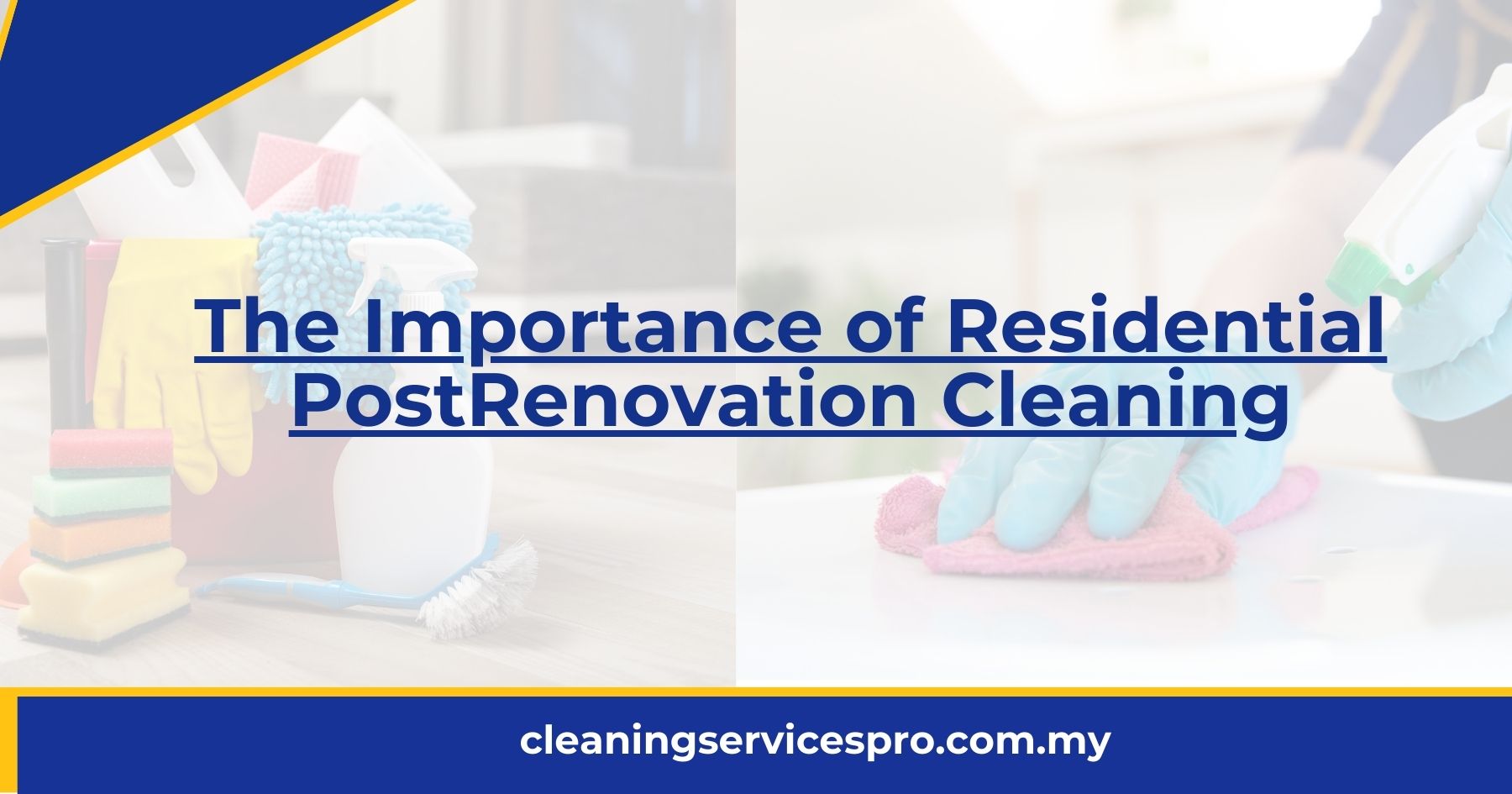 Safety Measures for Post Renovation Cleaning